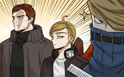 Endeavor Hawks And Best Jeanist Boku No Hero Academia Drawn By