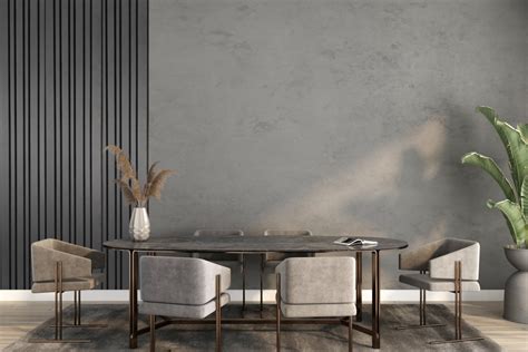 Charcoal Black Variable Width Slat Panels Cladding For Media Wall