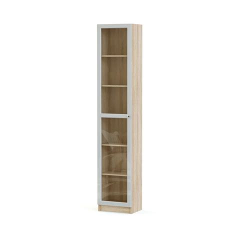 Шкаф книжный BestMebel Шкаф Билли Оксберг 11, 35x30x190 см купить c ...