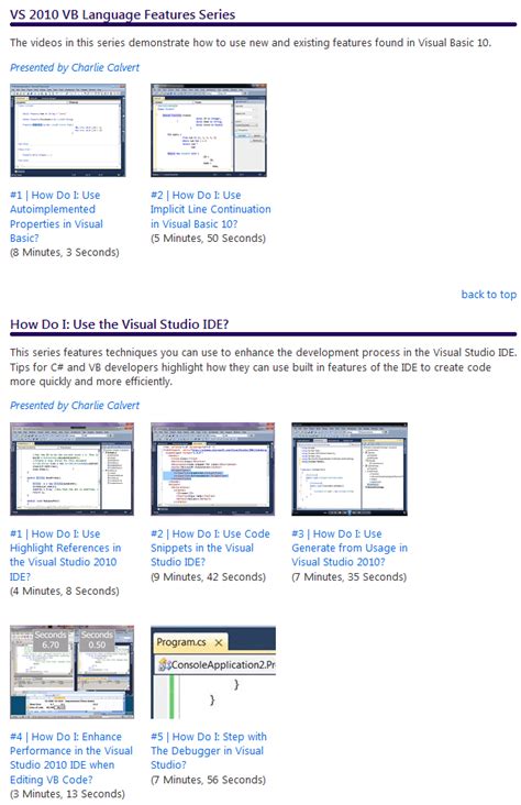 Visual Basic How Do I Videos Visual Basic Blog