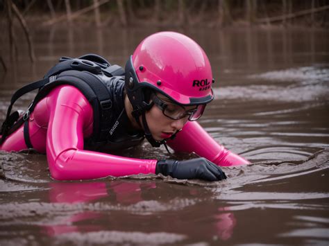Riley Reid Pink Catsuit In Mud 6 Exhausted By Chris C84 On Deviantart