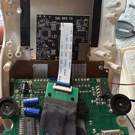 Mega Duck A K A Cougarbabe IPS Screen Mod Hackaday Io