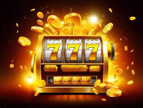 Premium Photo Golden Slot Machine Wins The Jackpot 777 Big Win