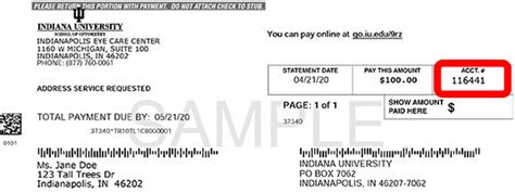 Pay Your Bill Patient Care School Of Optometry Indiana University