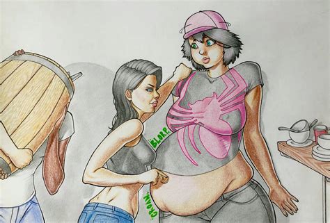 Rule 34 Belly Bulge Belly Expansion Bloated Bloated Belly Bloated