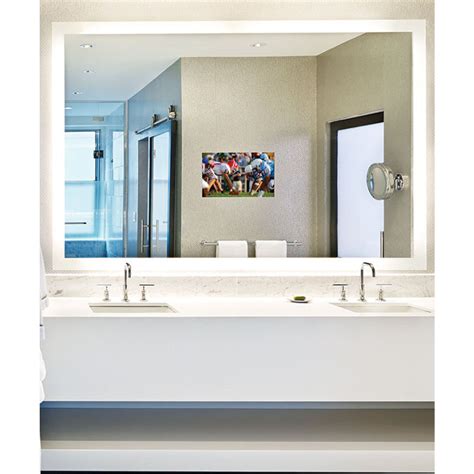 Electric Mirror Silhouette 54 X 42 Lighted Mirror Tv With 15 Tv