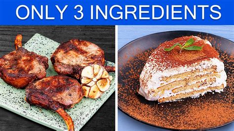 14 Easy 3 Ingredient Recipes 14 Easy Food Recipes To Make At Home