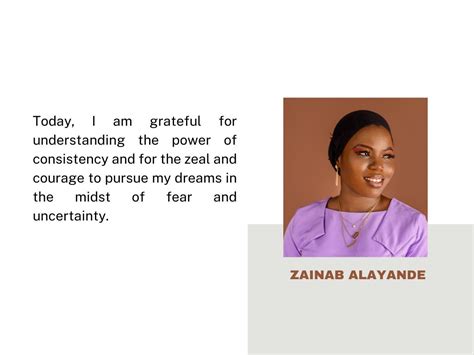 Dailygratitude Reflection Reflectivepractice Zainab Alayande