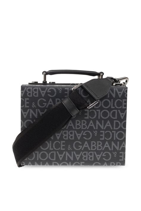 Dolce And Gabbana Shoulder Bag With Monogram Mens Bags Vitkac