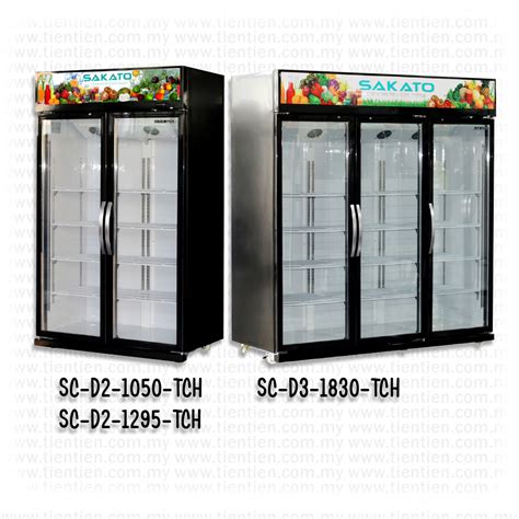 Skt 2 And 3 Door Upright Chiller Top Compressor
