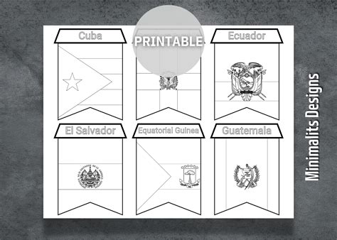 Hispanic Heritage Month Coloring Pages Hispanic Heritage Month Printable Hispanic Country