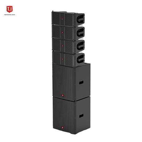 Customized Active Line Array 65 Inch Neodymium Driver Speakers Set T