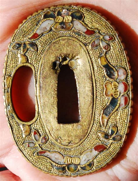 Namban Tsuba And Kozuka Mq