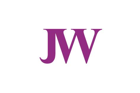 Jw Logo Design Vector Graphic By Xcoolee · Creative Fabrica