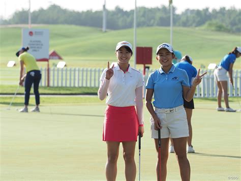 2021年 アジアパシフィック女子アマチュア選手権 3日目 稲垣那奈子と長野未祈｜gdo ゴルフダイジェスト・オンライン