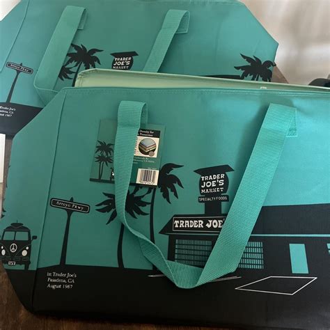 Trader Joes Insulated Grocery Bag 8 Gal Depop