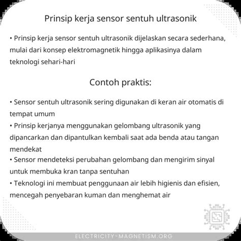 Sensor Ultrasonik Aplikasi Dan Penggunaannya