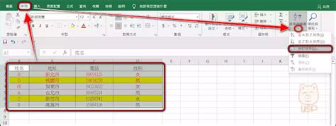 讓 Excel 依據「字型色彩」或「儲存格色彩」進行排序