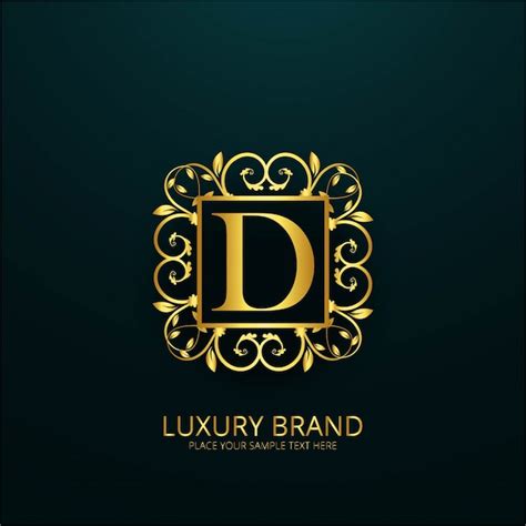 Luxury Letter D Logo Vector Free Download
