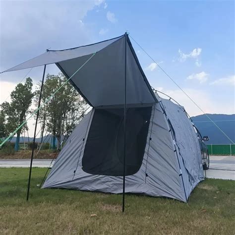 자동차 도킹 텐트 Suv 자동차 텐트 리어 카 텐트 해치백 텐트 뒷문 야외 캠핑 텐트 3 천막 및 도어 Suv 텐트