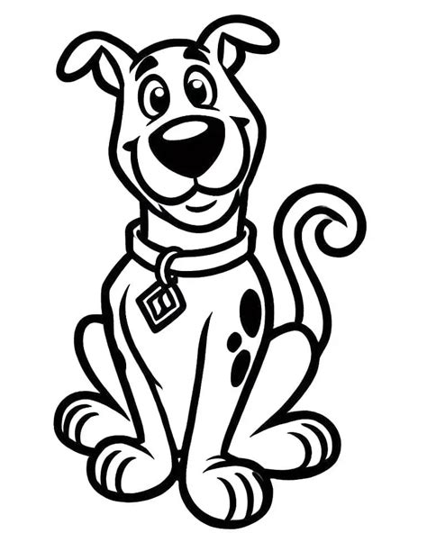 Scooby Doo Színezők Nyomtatható Scooby Doo Kifestők