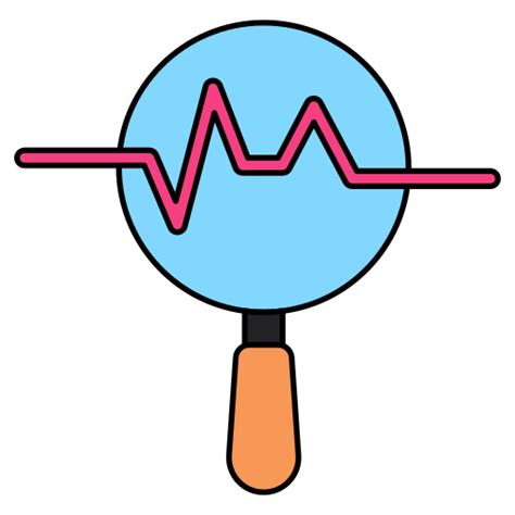Search Analysis Generic Color Lineal Color Icon