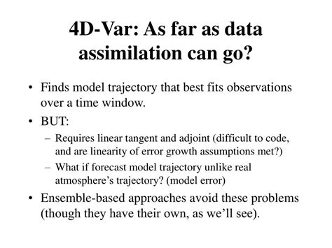 Ppt Ensemble Based Atmospheric Data Assimilation A Tutorial