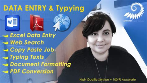 Do Data Entry Web Research Copy Paste Typing Work By Alashhar4aa