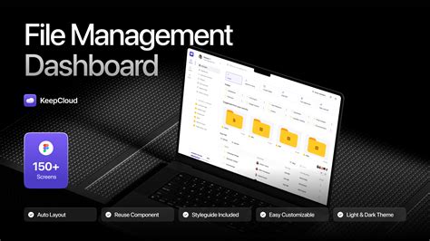 Keepcloud File Management Dashboard Ui Kit Figma