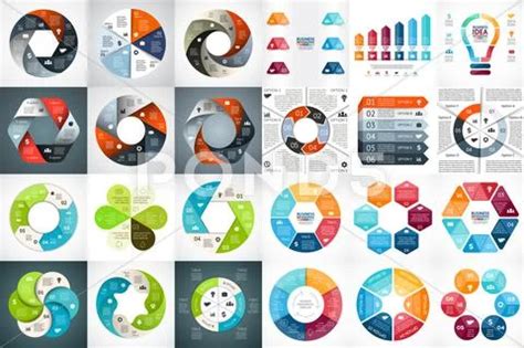 Vector Circle Arrows Infographic Diagram Graph Presentation Chart