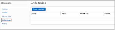 Using Console To Create Tables In Oracle Nosql Database Cloud Service