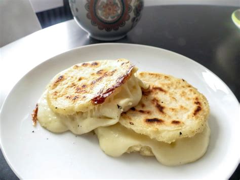 Cheese Stuffed Colombian Arepas Olivias Cuisine