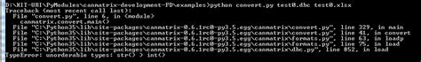 Question Generate Can Fd Dbc File · Issue 115 · Ebroeckercanmatrix