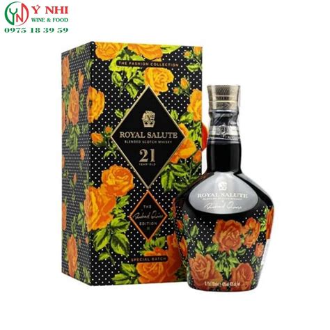 RƯỢU CHIVAS ROYAL SALUTE 21 YEARS SPECIAL BATCH HOA HỒNG - Shop rượu Ý Nhi
