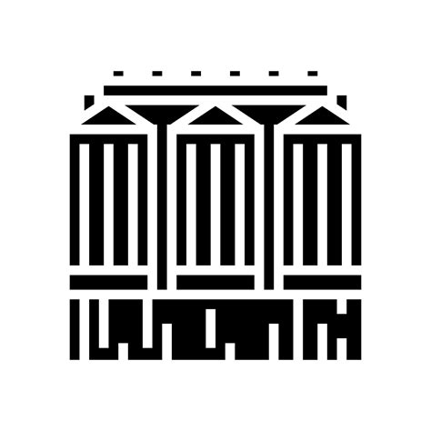 Grain Storage Glyph Icon Vector Illustration 10316064 Vector Art At