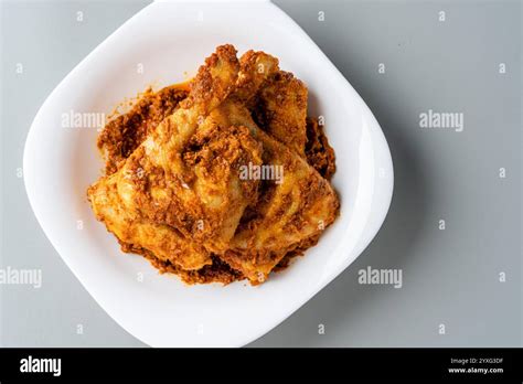Rendang Ayam Or Chicken Rendang Is An Indonesian Food From West
