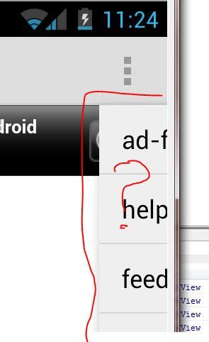 Android ICS Menu Item Text Cut Off Stack Overflow