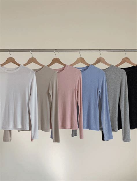 베니토 4천장돌파 뉴컬러추가 베스트재진행6컬러 Made 에브리데이 에딧 라운드넥 티 신상베스트티셔츠봄티셔츠이너레이어드레이어드티기본티라운드넥