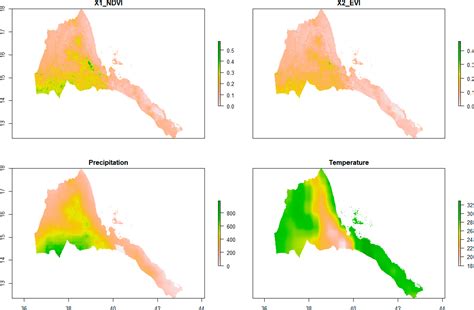 Figure 1 From Spatio Temporal Analysis Of Vegetation Dynamics As A