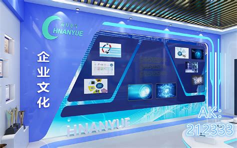 南月电气展厅3d设计效果图ak212 站酷zcool