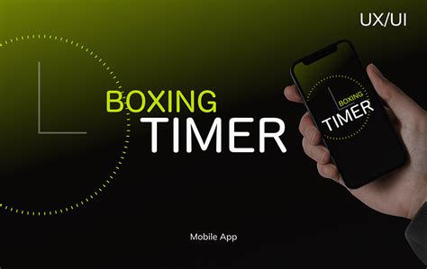 Boxing Timer Ux Ui Design Mobile App Behance