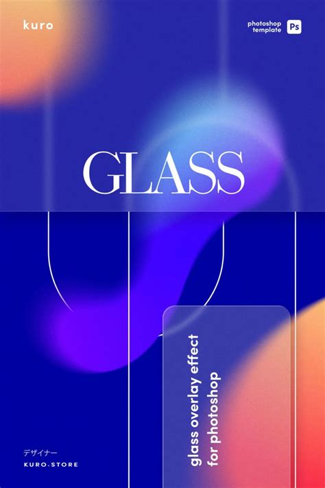 Glass Morphism Template Graphic Design Fun Illustrator Design