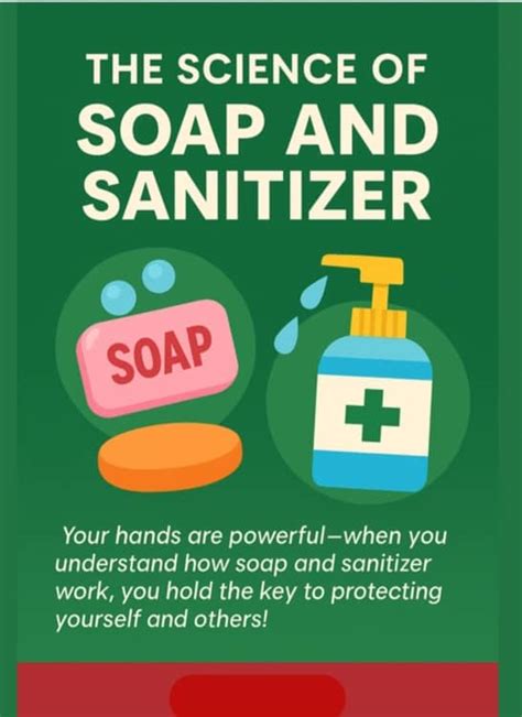 The Science Of Soap And Sanitizer Interactive Science Lesson And Worksheet