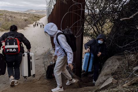 Border Crisis Helps Trumps Lead Over Biden In Key States Poll Shows