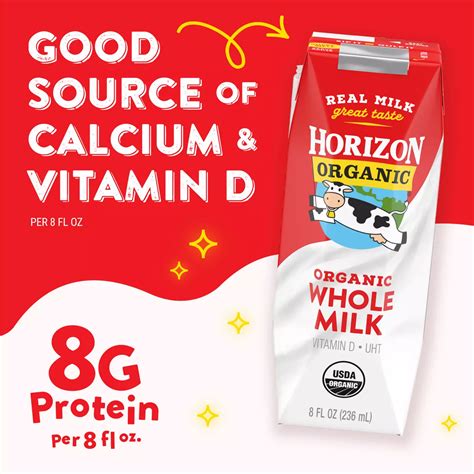 Horizon Organic Whole Milk Shop Milk At H E B