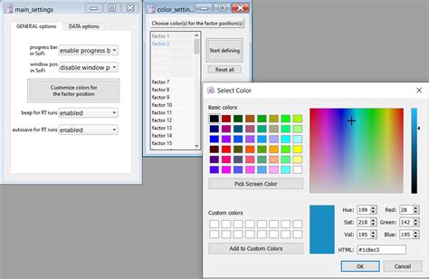 Change Factor Color Datalystica