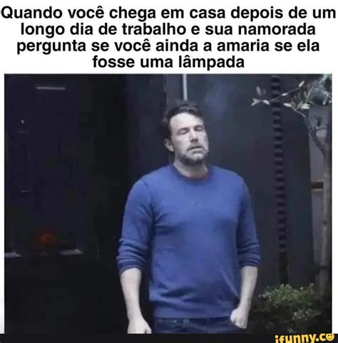 Quando Você Chega Em Casa Depois De Um Longo Dia De Trabalho E Sua