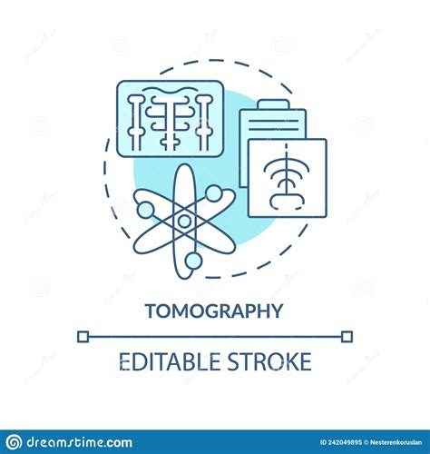 Diagnostic Imaging Line Icons Collection Radiology Mri Ct Scan X