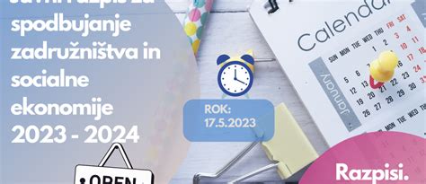Javni razpis za spodbujanje razvoja projektov zadružništva in socialne ekonomije 2023 2024 lrf