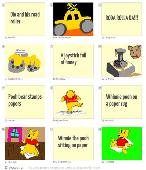 Dio And His Road Roller Drawception